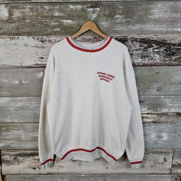 Vintage | Sweaters | Vintage 9s Detroit Diesel Basketball Official ...